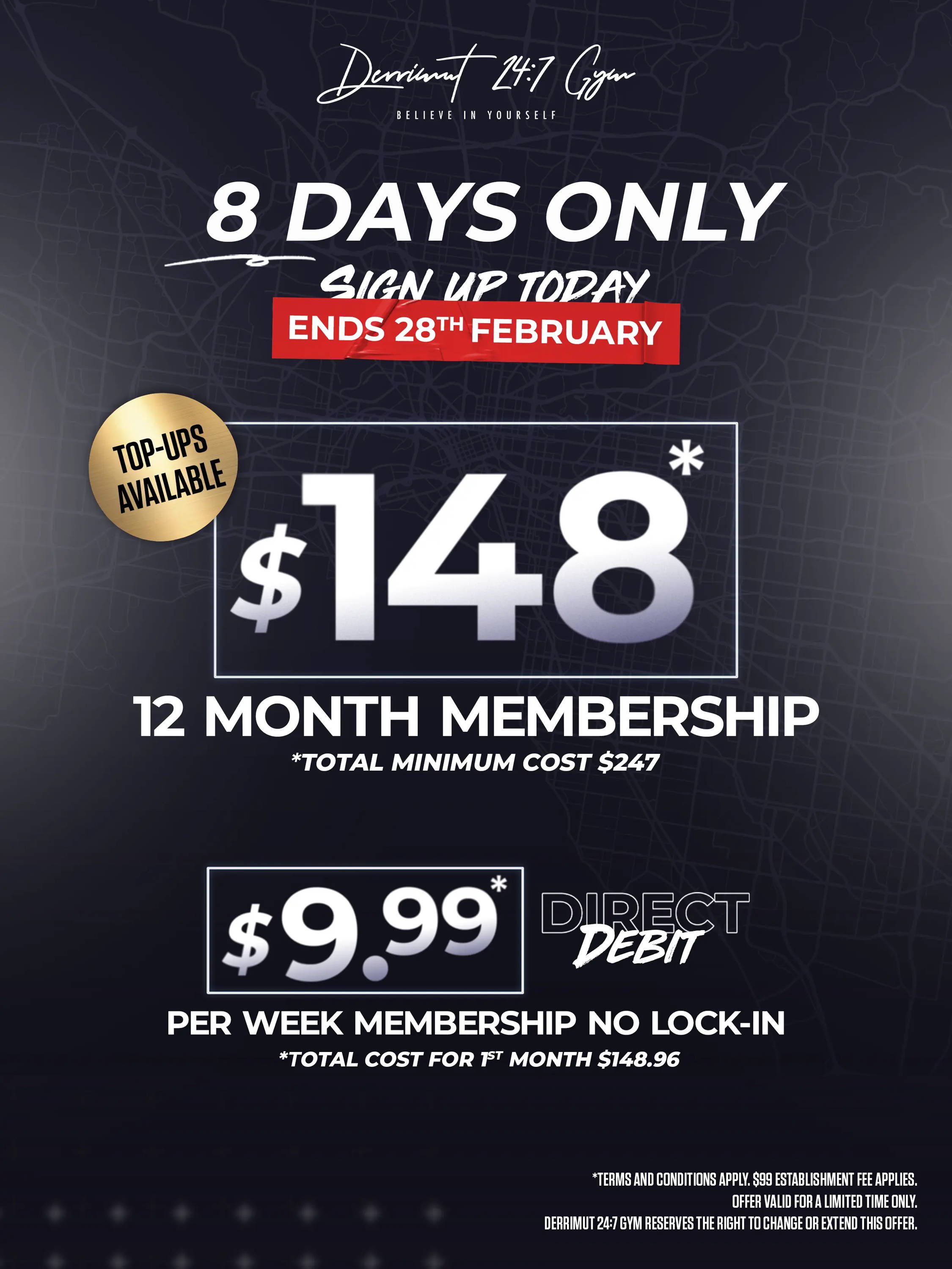 Derrimut247 Gym Memberships – Derrimut 24:7 Gym